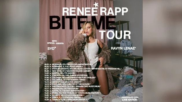 Reneé Rapp announces Bite Me fall tour - Delta Radio Network